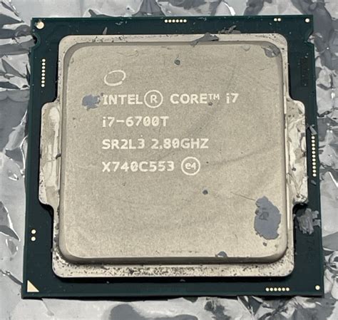 Used Intel Core I7 6700t Sr2l3 280ghz Quad Core Cpu Lga1151 Desktop