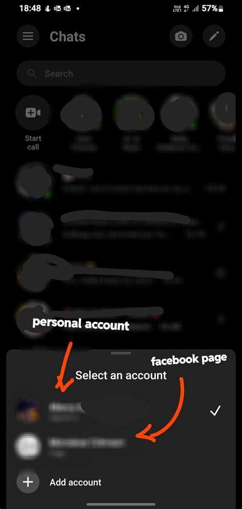 Facebook Messenger Bug Account Selection R Facebook