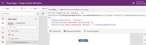 [step By Step] Create And Call Global Custom Api From Canvas App Using Power Automate With Error