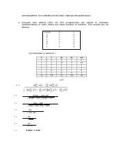Assignment In Correlation Docx ASSIGNMENT IN CORRELATION AND LINEAR REGRESSION Couples Who