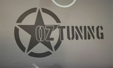 Oz Tuning Window Decal OZ Tuning
