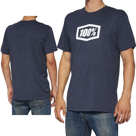 100 Percent Icon T Shirt Mtb Direct