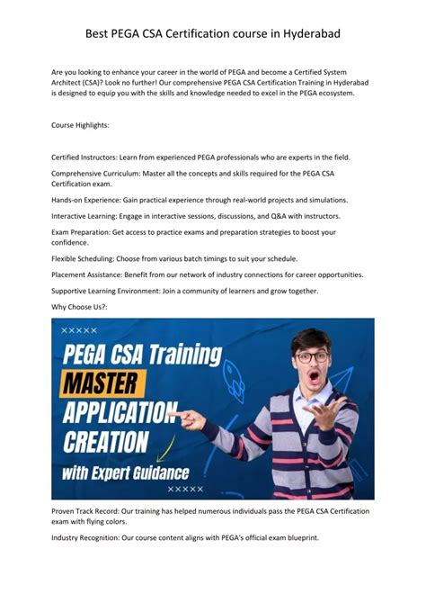 Ppt Best Pega Csa Certification Course In Hyderabad Powerpoint Presentation Id 12572411