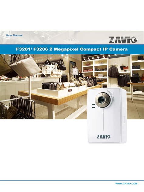 F3201 User Manual Zavio Pdf Ip Address Domain Name System