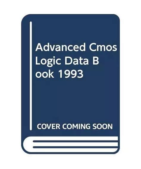 advanced cmos logic data book 1993 eur 27 58 picclick de