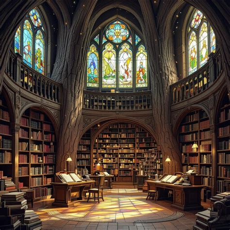 Imagine A Colossal Library Colossal Sequoia Library With