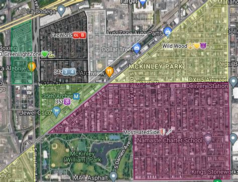 Chicago Gang Map