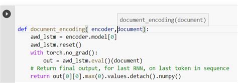 encodings from the sentence encoder fastai fast ai course forums
