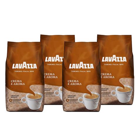 Kavos Pupelės Lavazza Crema E Aroma 4 X1 Kg Karakara
