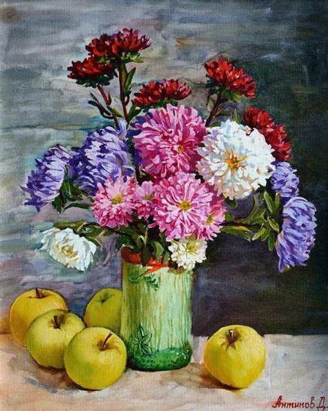 Pin by Silvia Mirta Pintos on Gallery of art | Flower painting, Flower ...