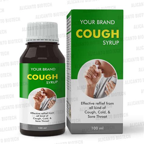 Cough Syrup Manufacturer Cough Syrup In Your Brand Alicanto Biotech