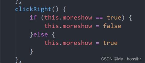 更多功能，实现点击显示，在点击隐藏点击显示隐藏 Csdn博客