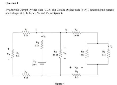 solved question 4 by applying current divider rule cdr and