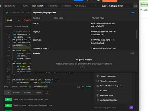 Unable To Add Global Variables Help Hub Postman Community