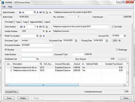 Transactions Details Optional Fields Report Sage 300 Erp Tips Tricks And Components