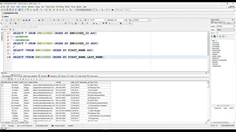 4 Oracle Plsql Order By Komutu Youtube