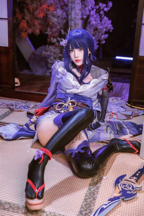 23 фото Genshin Impact Cosplay геншин импакт косплей Raiden