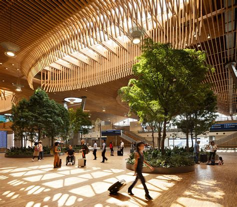 Worlds Largest Mass Timber Airport Opens To Travelers In Portland