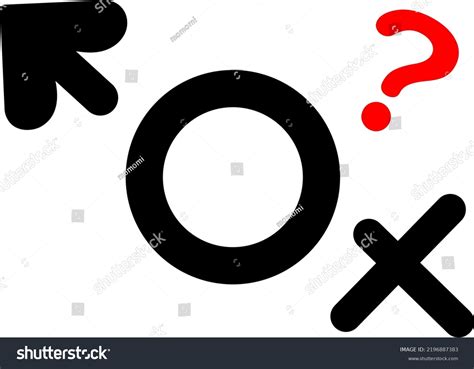 Gender Marks Question Marks Queer Questioning Stock Vector Royalty Free Shutterstock