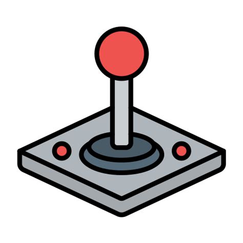 Joystick Generic Color Lineal Color Icon
