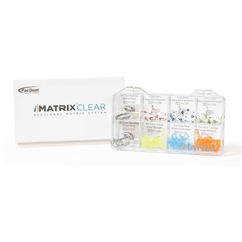 Imatrix Clear Sectional Matrix System Intro Kit Includes Net32
