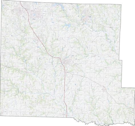Cass County Map Missouri Us County Maps