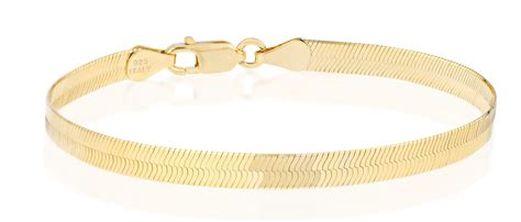 Miabella 18k Gold Over 925 Sterling Silver Italian Solid 45mm Flexible