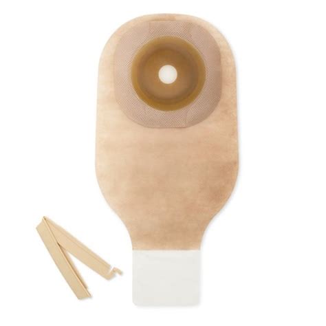 Hollister Premier One Piece Drainable Ostomy Pouch Flat Flextend