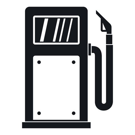 Gasoline Pump Icon Simple Style 15218504 Vector Art At Vecteezy