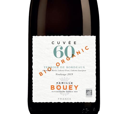 Maison Bouey Cuvée N 60 Bordeaux Rouge Merlot And Cabernet Franc Vino