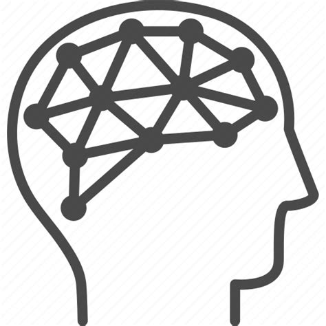 Neural Network Brain Head Smart Artificial Intelligence Icon Download On Iconfinder