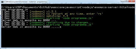 Alla Riscoperta Di Javascript Primo Server Web In Nodejs Troppo