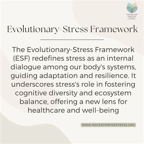 🌱 Introducing The Evolutionary Stress Framework Esf A Paradigm Shift