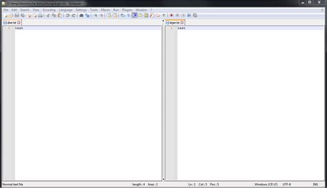 Open Two Files Side By Side From Command Line Notepad Community