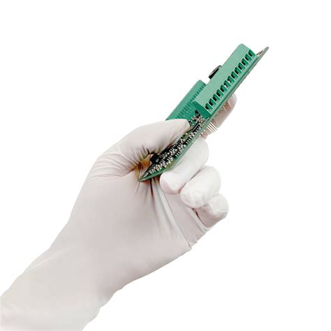 12 Latex Cleanroom Glove 10g Bergamot