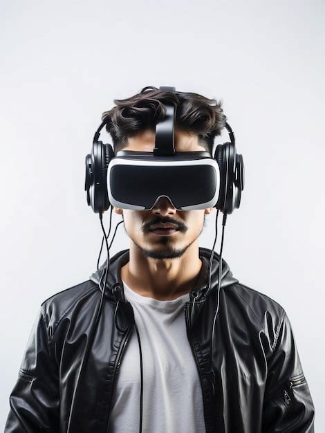 Premium Photo Illustrations Of Humans Using Virtual Reality Feel Of