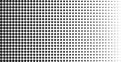 Premium Vector Horizontal Gradient Halftone Pattern Dot Background Texture Template Vector