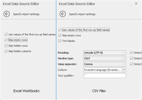 Binding To Excel Data Sources Winforms Controls Devexpress