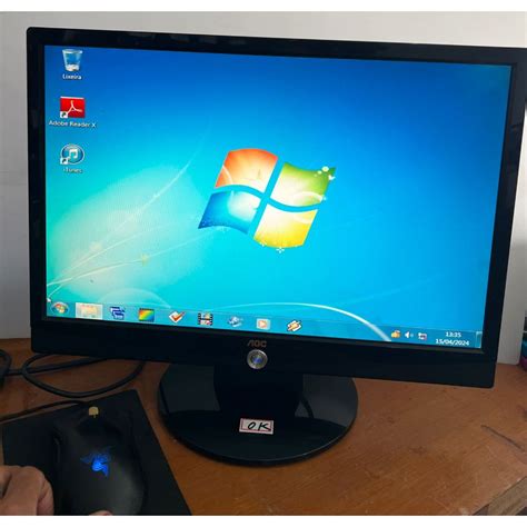 Monitor Aoc Lcd 19 Polegadas Widescreen 917sw Usado Cabos Inclusos Shopee Brasil