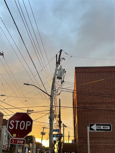 Flexible Utility Pole On Walnut Street R Pittsburgh