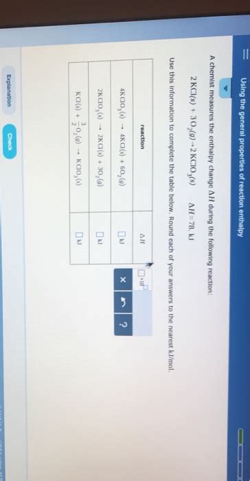 Solved Using the general properties of reaction enthalpy A | Chegg.com