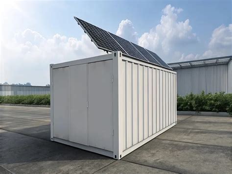 Lzy Msc3 Bolt On Solar Container Flexible Modular Power Generation System