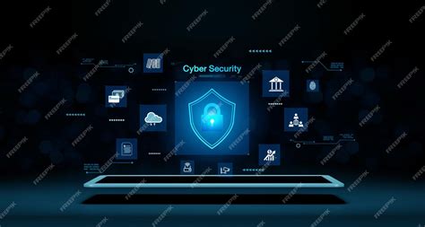 Premium Photo Cybersecurity Service Concept Of Motherboard And Safety