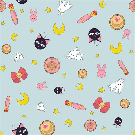 Sailor Moon Pattern Behance