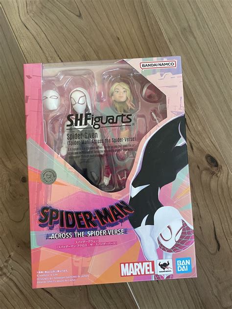Shf Spider Gwen Action Figure Spider Man Across The Spider Verse