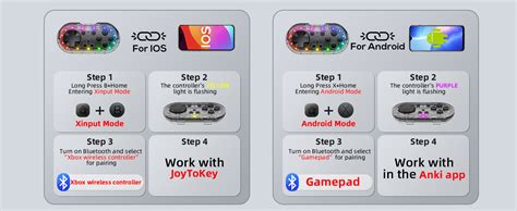 Wireless Bluetooth Controller For Anki Remote Mac Gamepad Sized Mini Controller For Switch