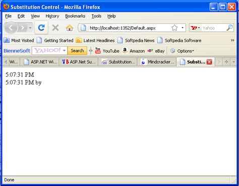 Aspnet Substitution Control Using Vbnet