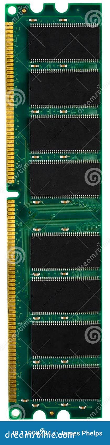 Computer Ram Memory Chip Stock Photo Image Of Electronics