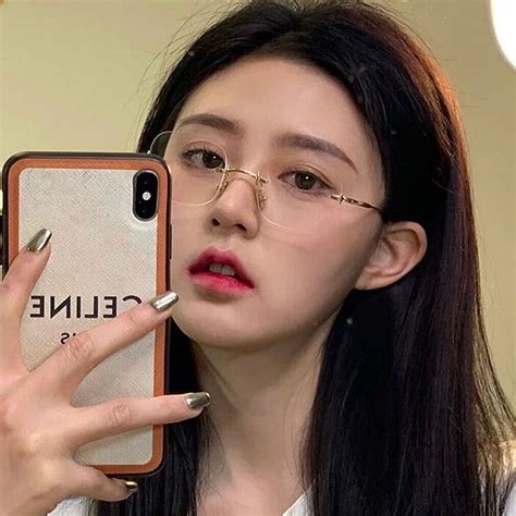 아이즈원안경 무테안경 남자 여자 투명 안경테 청광 블루라이트 차단 안경 위시버킷