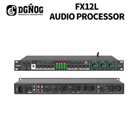 Dgnog Karaoke Digital Audio Effect Processor Fx12l Microphone Sound Ec